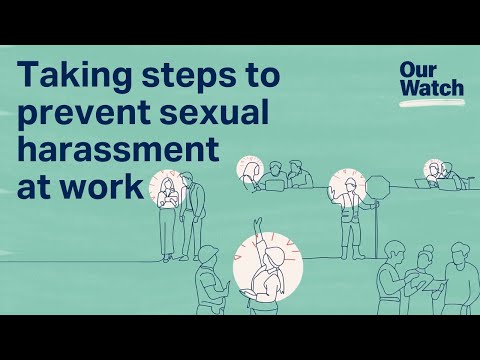 Preventing harassment at work