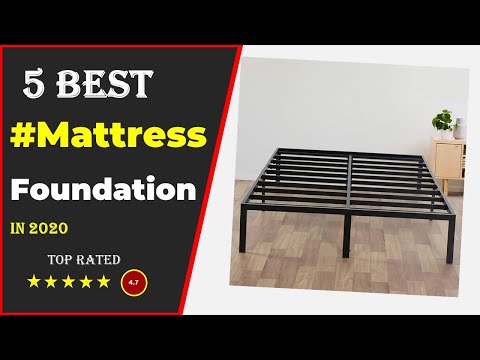 ✅ Top 5: Best Mattress Foundation 2020 With (Buying Guide)