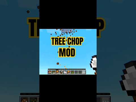 Tree chop mod ||Best Minecraft Mods For Survival || minecraft ||