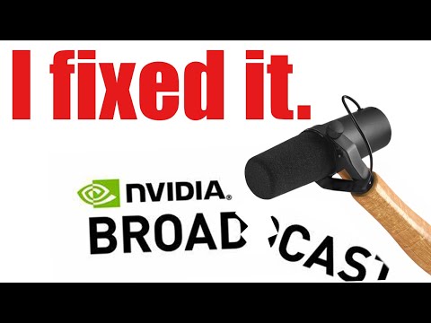 Nvidia Broadcast Cracking and Popping FIX
