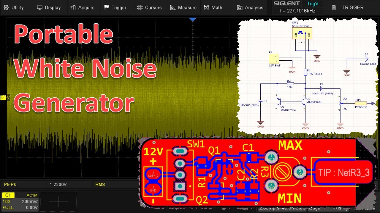 A Portable White Noise Generator Circuit - element14 Community