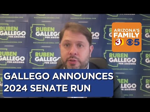 Rep. Gallego announces run for Sen. Sinema's seat in 2024