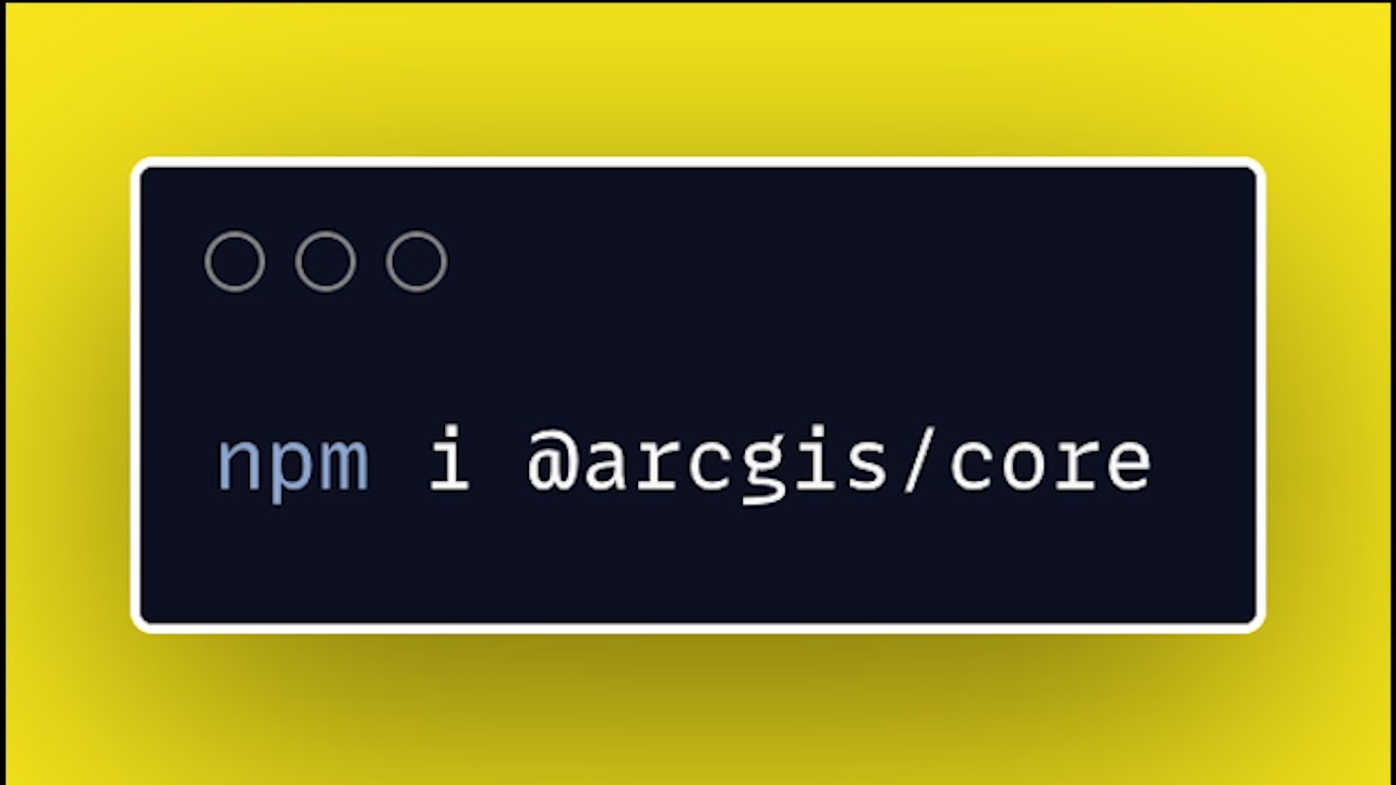 Using ESM with ArcGIS API for JavaScript