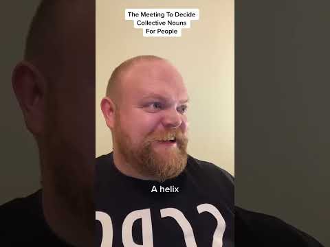 The Meeting To Decide Collective Nouns For People #englishspeaking #englishlanguage #comedy #skit