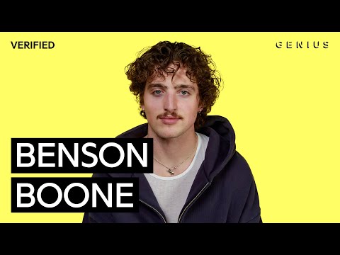 Benson Boone "Beautiful Things" Official Lyrics & Meaning | Genius Verified