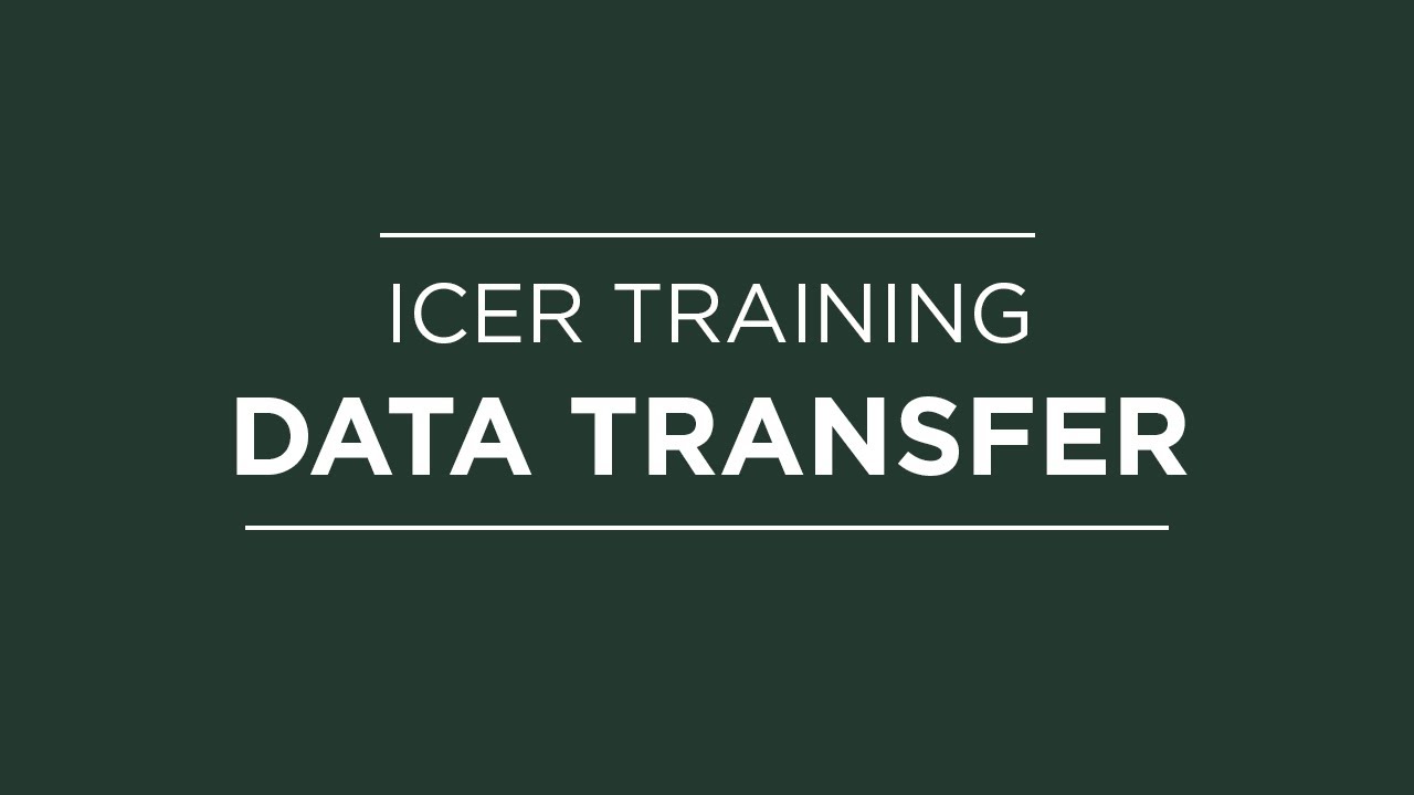 Data Transfer | ICER Training
