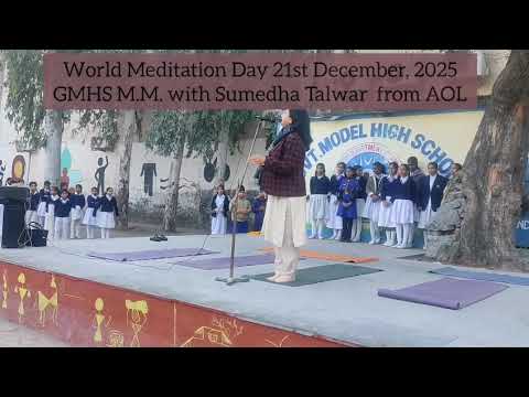 World Meditation Day with Ms. Sumedha Talwar from AOL