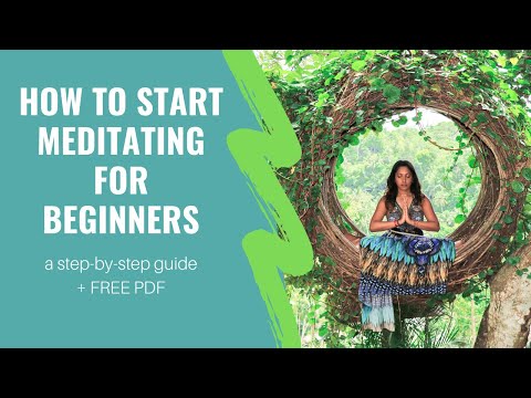 How to Start Meditating for Beginners (A Step-by-Step Guide + Free PDF)