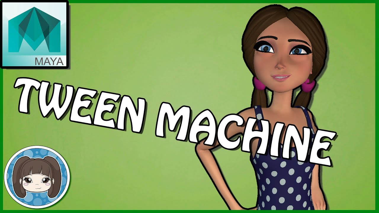 HOW TO USE TWEEN MACHINE - Maya Tutorial