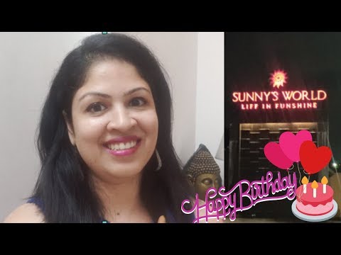 My birthday celebration | Sunny's world - The Ruby Hilltop restaurant review | Pallavi Das