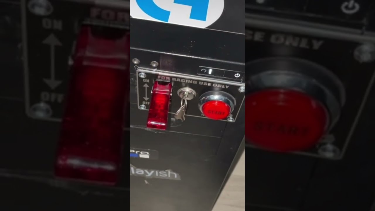 Racecar Ignition Switch Panel for PC #shorts