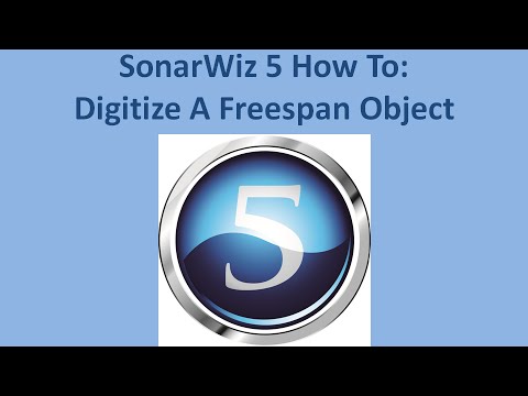SonarWiz 5 How-To: Digitize A Freespan Object