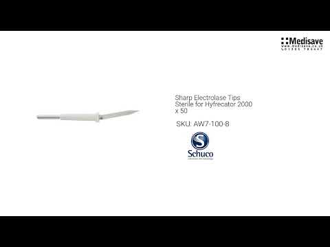 Sharp Electrolase Tips Sterile for Hyfrecator 2000 x 50 AW7 100 8
