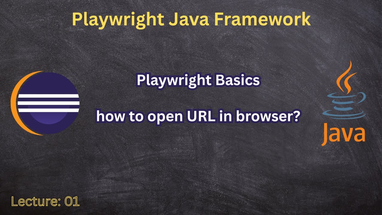 Playwright Java Tutorial for Beginners | Launch Browser, Get Title, URL & Close Browser