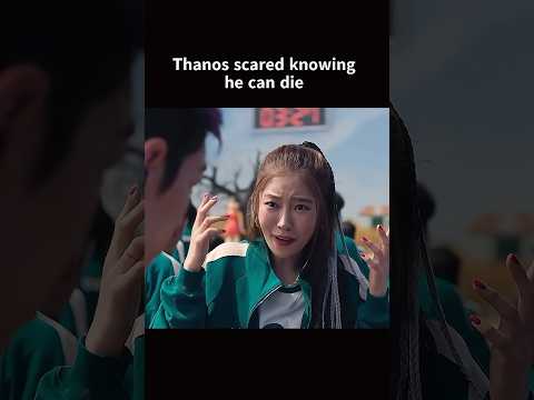 Thanos when he takes his medicines #squidgame #edit #thanos