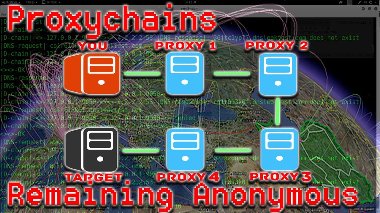 How to remain Anonymous with ProxyChains