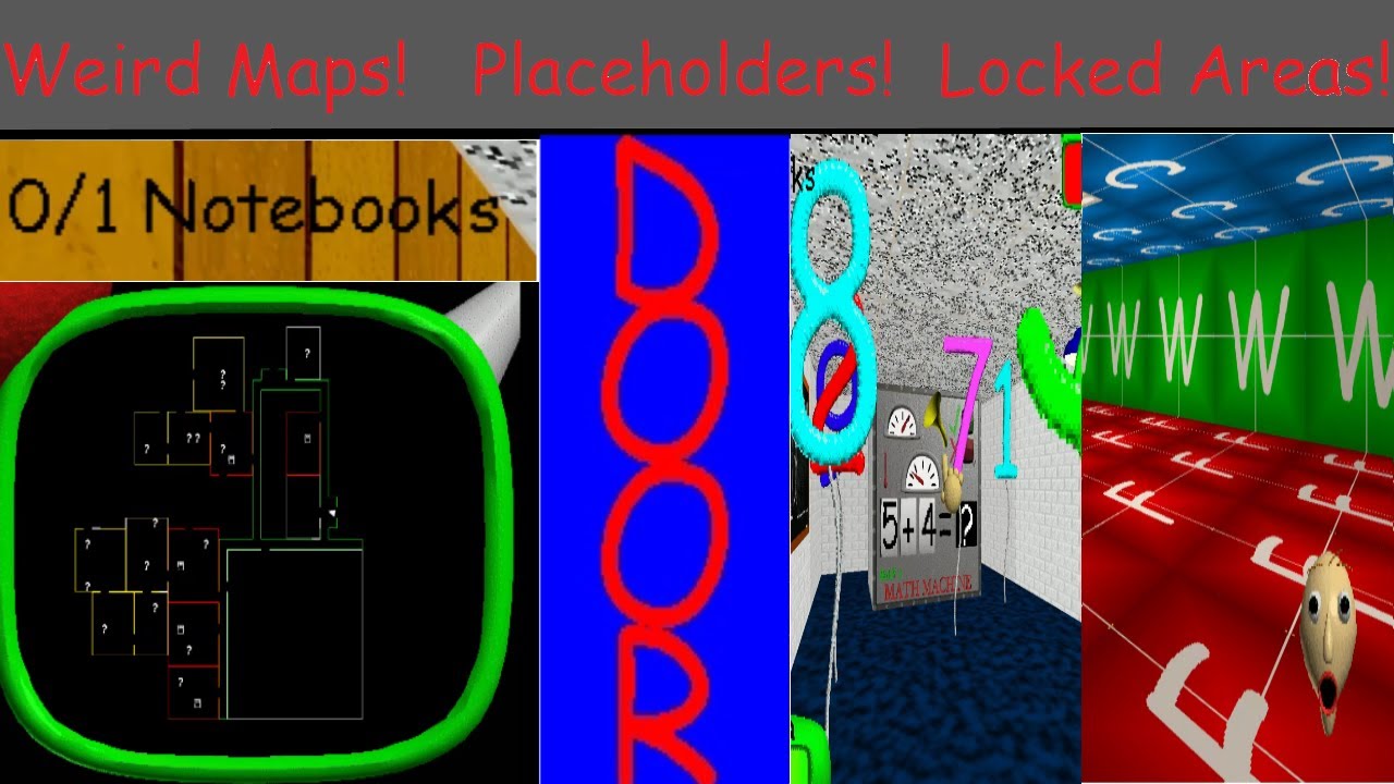 Baldi's Basics Plus: Glitched Seeds Showcase