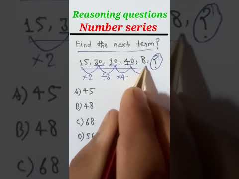 15,30,10,40,8,? /Number series/Find the next term?/ Missing number/General Intelligence Questions