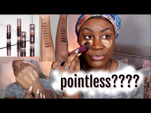 NEW Revolution conceal & define INFINITE concealer | REVIEW ON DARK SKIN | WAS IT POINTLESS?