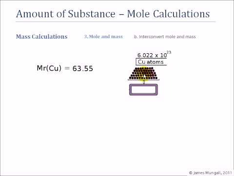 3. Mole and mass