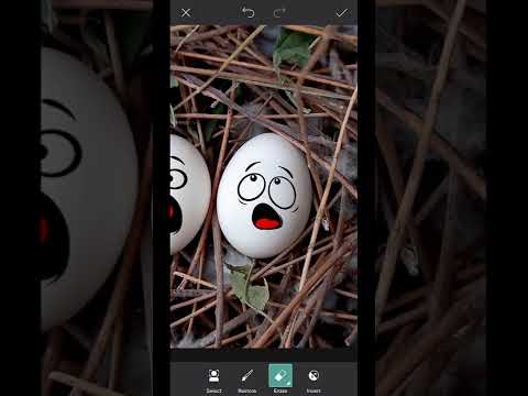 Instagram Viral Emoji Photo Editing PicsArt #shorts | Creative Egg Photo Editing Tutorial