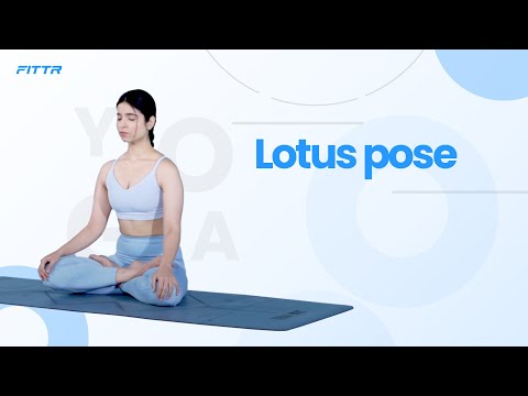 How To Do Lotus pose/ Padmasana | Exercise Video