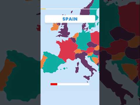 Find these EASY EUROPEAN COUNTRIES #game #geoguessr #europe #geography