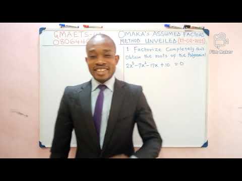 OMAKA's ASSUMED FACTORS METHOD OF POLYNOMIAL FACTORIZATION