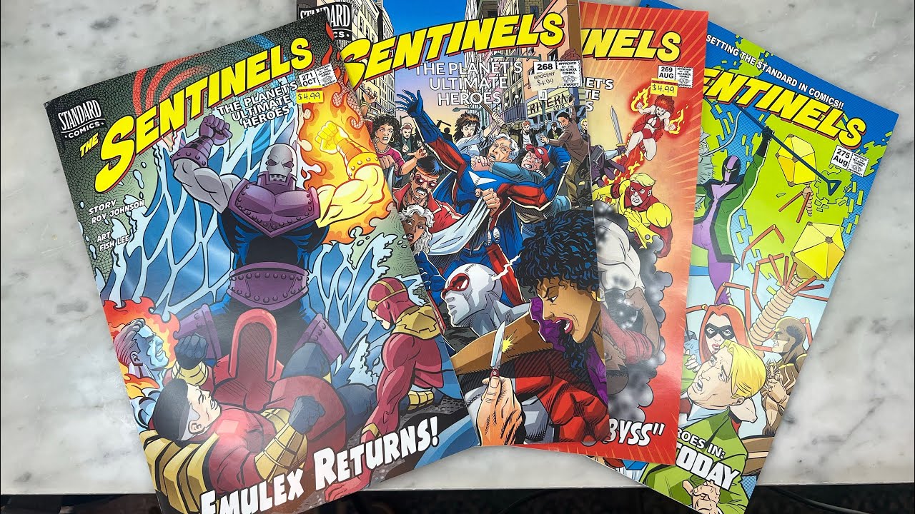 Roy Johnson’s SENTINELS! The Public Domain Meets The Bronze Age! Classic Super Hero Goodness!