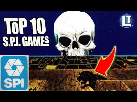 TOP 10 Board Games by SPI / Are These SIMULATIONS PUBLICATIONS INC's BEST Games?