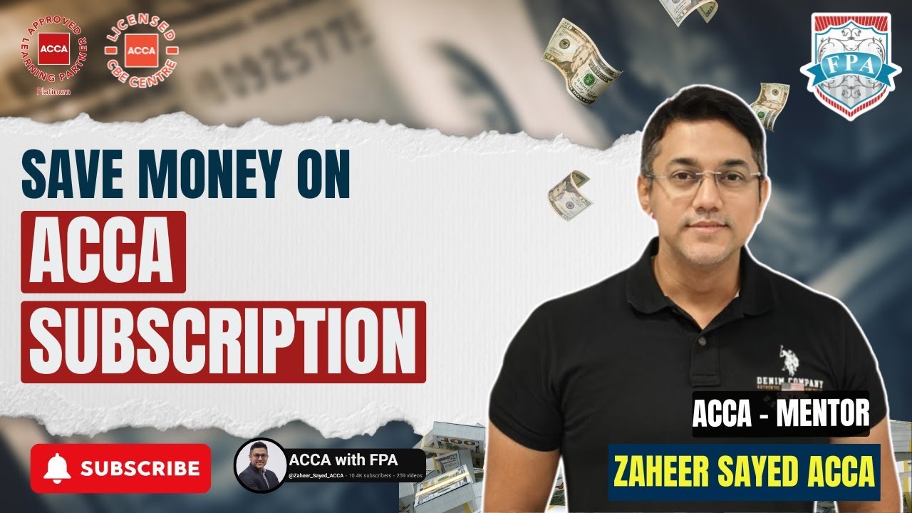 How ACCA Students Can Reduce Annual Subscription Costs