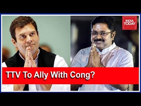 TTV Dinakaran Offers To Join Hands With Congress Ahead Of 2019 Elections