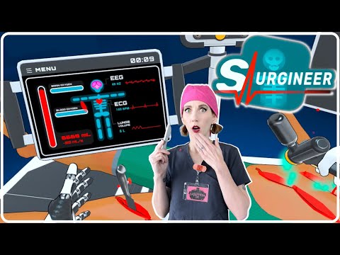 WARNING: BLOOD, BRAINS and BUFFOONERY - "Surgineer" VR Surgery Simulator