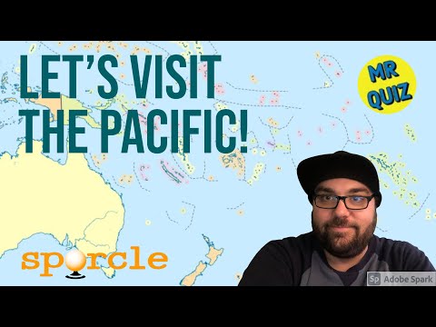 Big Oceania Quiz! Trying to click all the countries/territories/islands on Sporcle