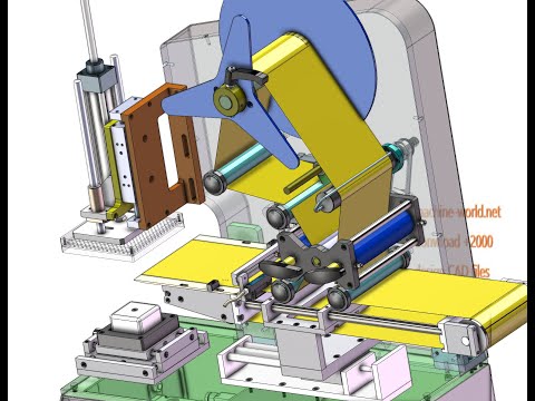 🧞‍♂️ industrial 3D model High precision labeling machine・ 3D File for ...