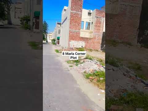 AL Rehman Garden Phase 2 J block 8 Marla corner plot for sale hot location 03234659969