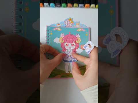 Cute anime girl clothing stickers #animegirl #sticker #kawaii