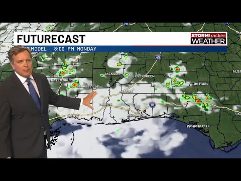 Heat continues in the days ahead; scattered strong thunderstorms possible