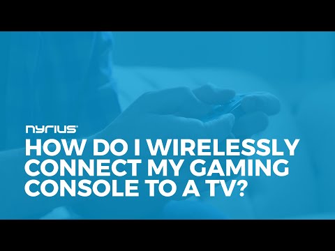 How Do I Wireless Connect my PS4, X-box or Switch to my TV or Projector with Wireless HDMI Video?