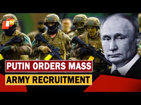 Russia-Ukraine War: Putin Orders Mass Recruitment Of 160,000 Men To Army I OTV News English | OTV
