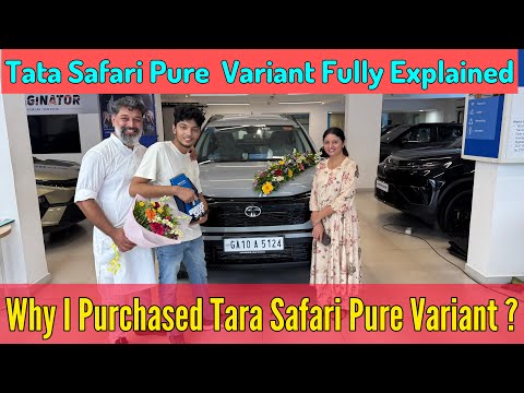Why I Purchased Tata Safari Pure Variant ?| Safari Pure Variant Full Explained | MotoWheelz India