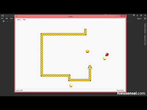 Snake Game 4.0 with C# and Windows Forms