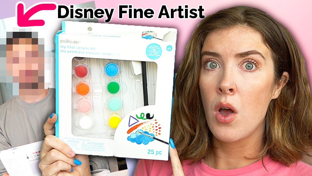 Professional Artists VS. BEGINNER Art Set..