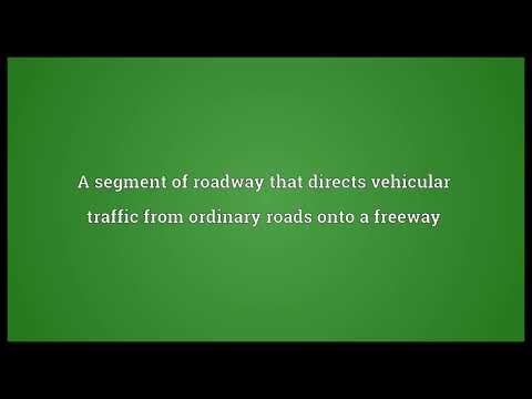 On ramp Meaning | Wordogram