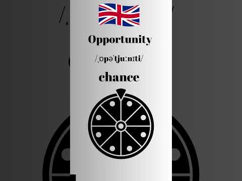 How to pronounce Opportunity in English-British Accent #learnenglish #learnenglishtogether