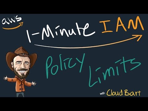IAM Policy Size Limits - 1-minute IAM - Amazon Web Services