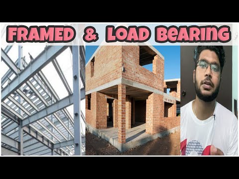 What is Load bearing structure and Framed structure ? explained |Lingesh Ashwin|Architecture tamil|
