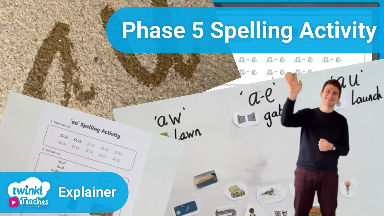 How to Use the Phase 5 Spelling Activity Pack