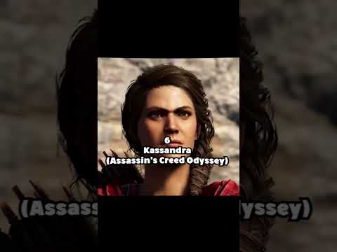 TOP 10 BEST VIDEO GAME CHARACTERS #shorts #gaming #ps5 #godofwar #thelastofus #rdr2 #pc