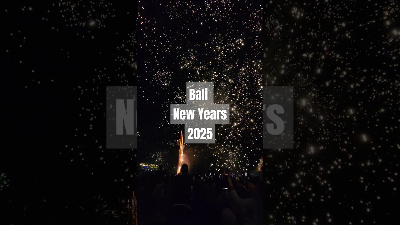 New Years eve 24/25 in Bali! #travel #indonesia #bali #newyears